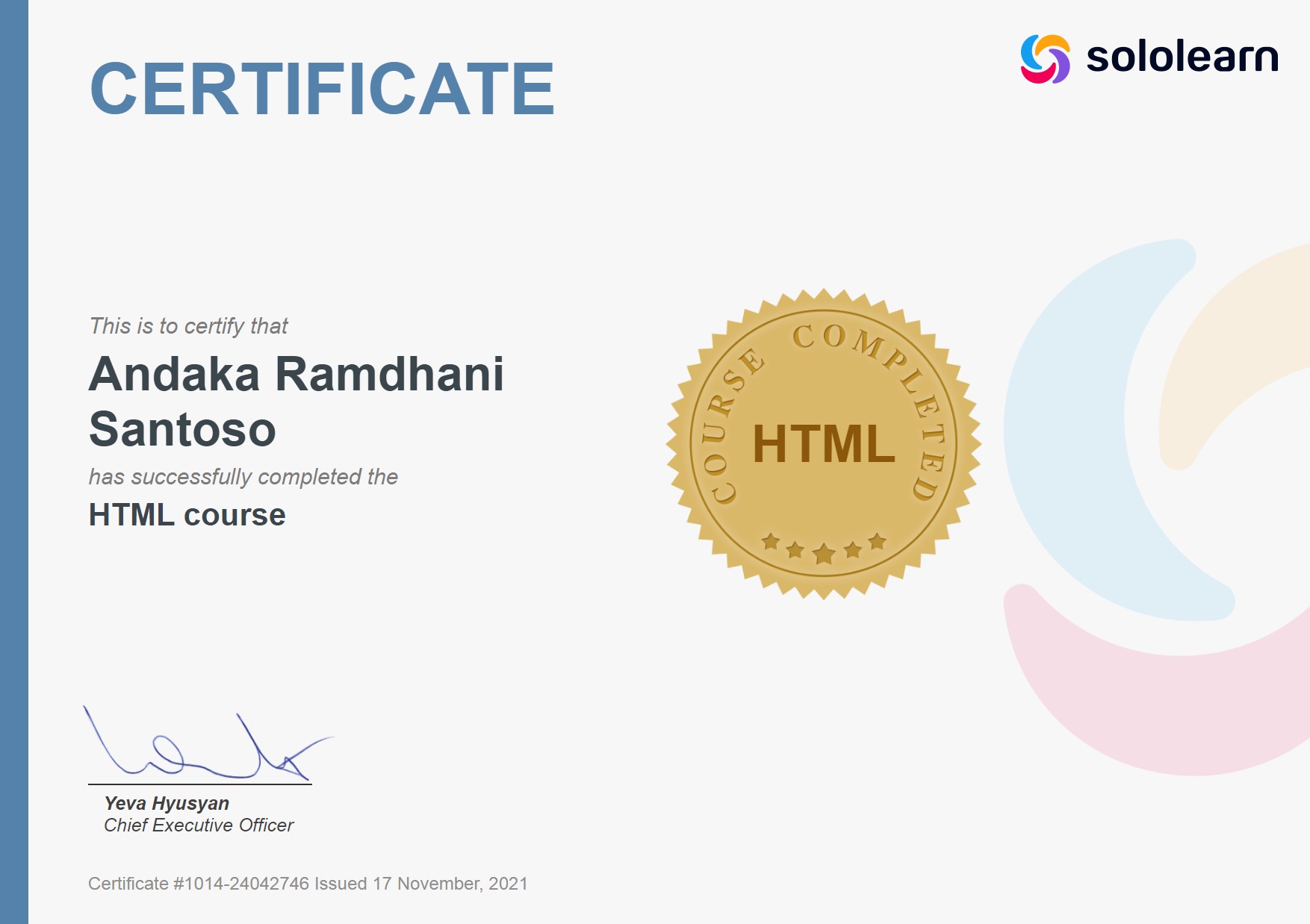 Andaka Ramdhani Santoso